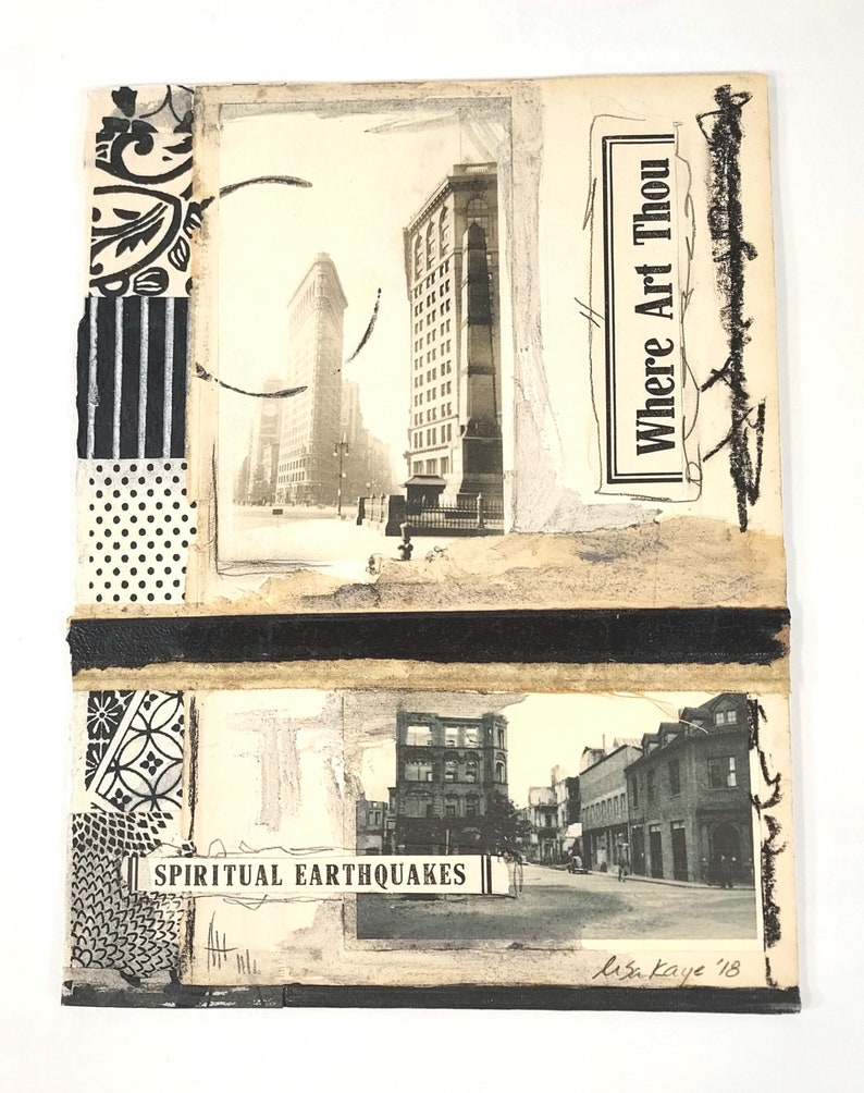 Collage * Christian Art * Spiritual Awakening * Paper Art - Etsy