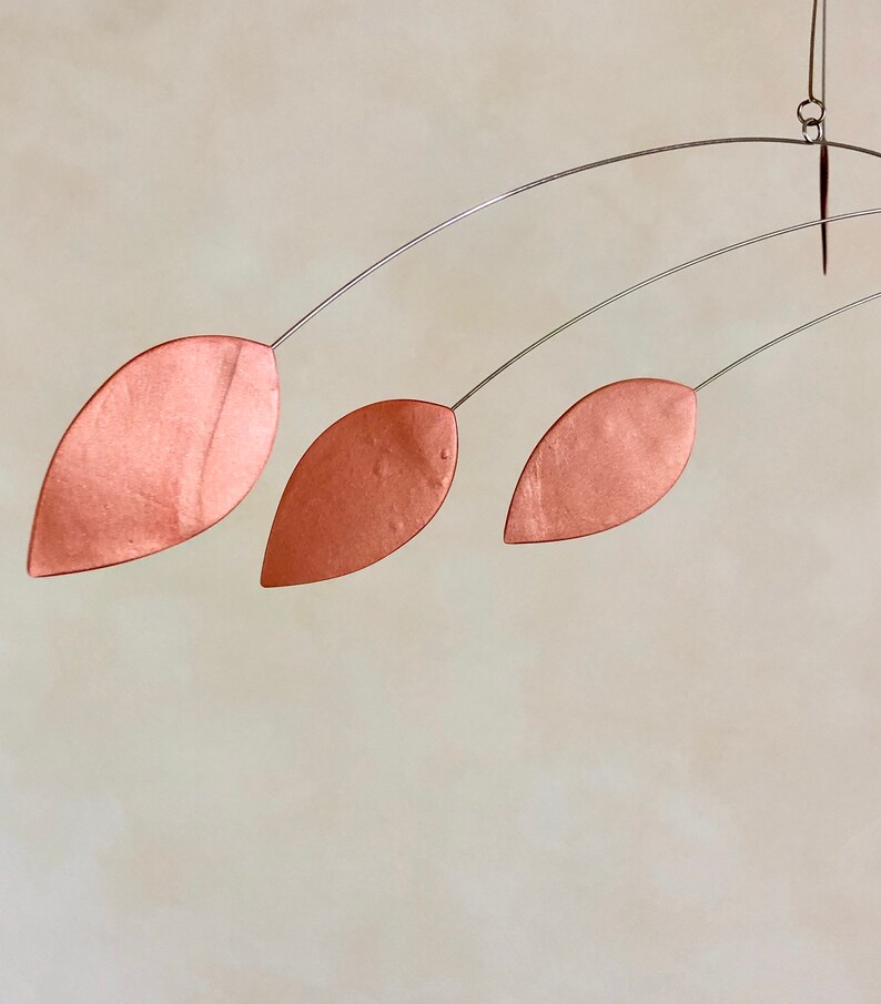 Kinetic Mobile Hanging Mobile Copper Mobile Mid Century - Etsy