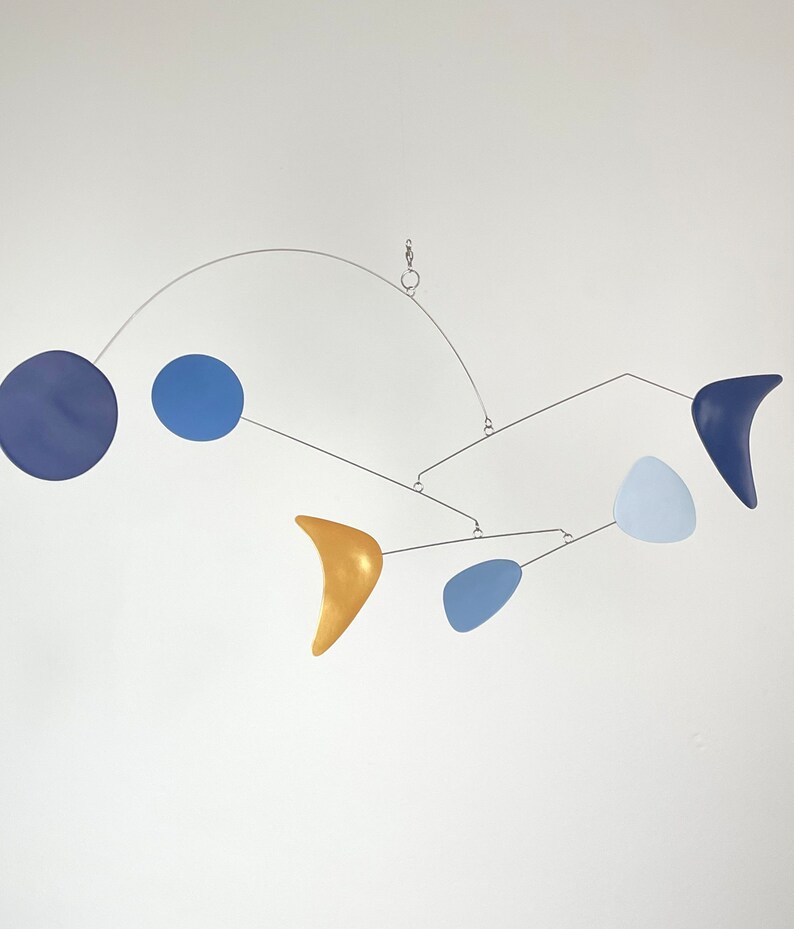 Abstract Art Hanging Mobile, Kinetic Mobile, Art Mobile, Modern Mobile ...