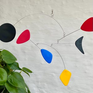 Hanging Mobile, Kinetic Mobile, Abstract Art Mobile, Mobile, Mid ...