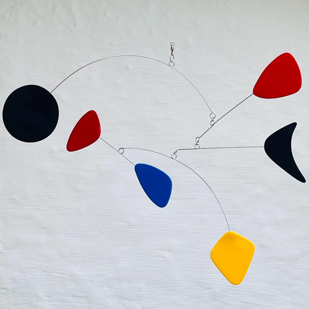 Hanging Mobile, Kinetic Mobile, Abstract Art Mobile, Mobile, Mid ...