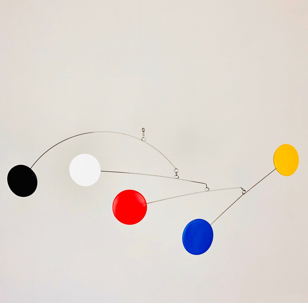 Hanging Mobile, Kinetic Mobile, Art Mobile, Modern Mobile, Mid Century ...