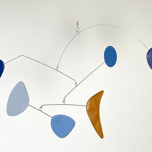 Abstract Art Hanging Mobile, Kinetic Mobile, Art Mobile, Modern Mobile ...