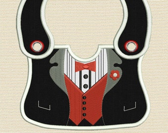 Puppy - Completely Made in the Hoop Baby Bib (5X 7 Hoop) Machine ...