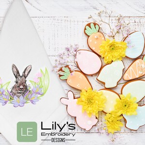 Easter Rabbit Machine Embroidery Design | Spring Frame Machine ...