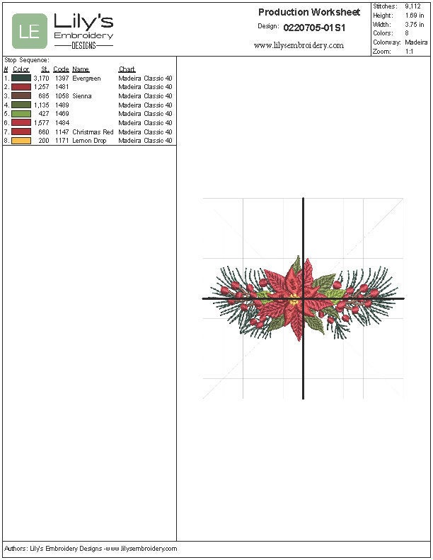 Christmas Borders & Corners Machine Embroidery Designs - 2 Sizes (8 ...