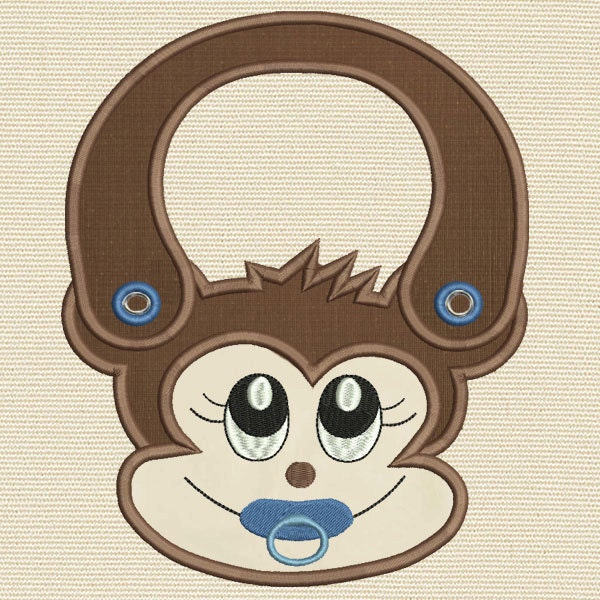 Cute Teddy Completely Made in the Hoop Baby Bib 5X 7 Hoop - Etsy