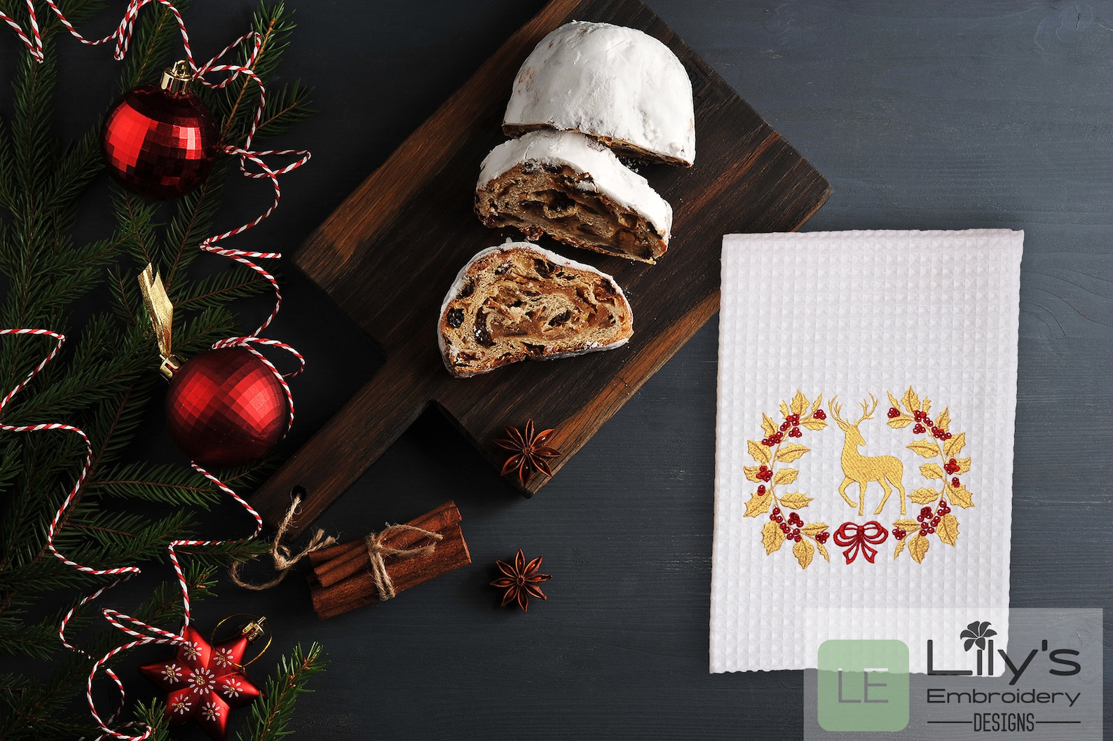 Machine Embroidery Design 5 Christmas Machine Embroidery Designs - Etsy