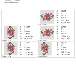 Pink Pansy Machine Embroidery Design - Embroidery File - 4 Sizes - Etsy