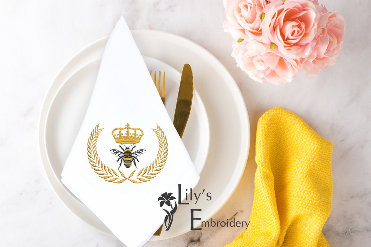 Machine Embroidery Design - Napoleonic Bee Machine Embroidery Design in ...