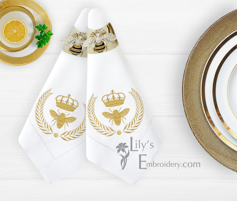 Machine Embroidery Design - Napoleonic Bee Machine Embroidery Design in ...