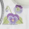 Iris Flower Machine Embroidery Design Instant Download 4 Sizes - Etsy