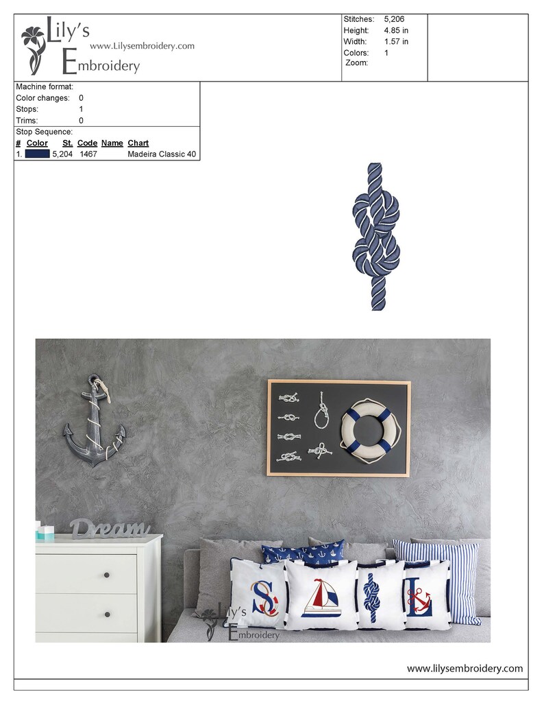 Nautical Machine Embroidery Designs - Sail Set of 4 in 3 Sizes (12 ...