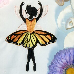 Machine Embroidery Designs Dancing Fairies COLLECTION - 4"x 4" and 5" X ...