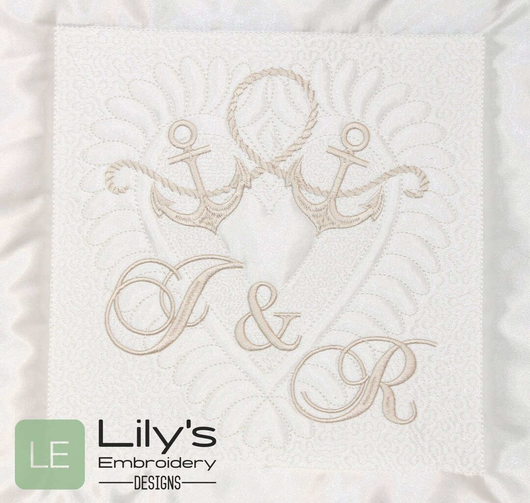 Wedding Machine Embroidery Designs | Tied the Knot Machine Embroidery ...