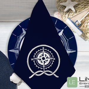 Nautical Machine Embroidery Designs - Set of 3 (3 Sizes) - Etsy