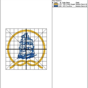 Nautical Machine Embroidery Designs - Set of 3 (3 Sizes) - Etsy