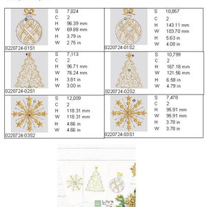 Christmas Machine Embroidery Designs | Christmas Tree Ornament & Star ...