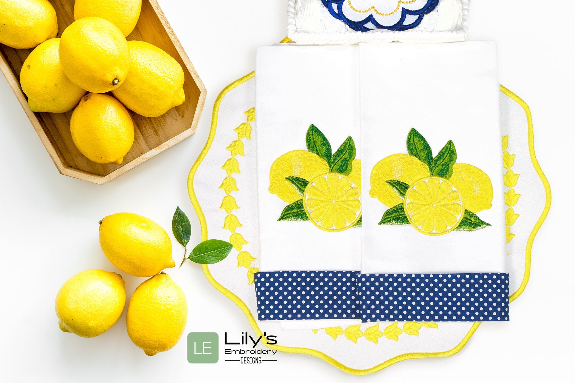 Machine Embroidery Design Lemons Machine Embroidery Designs - Etsy