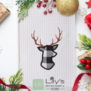 Machine Embroidery Design | Deer Applique Machine Embroidery Designs 4 ...