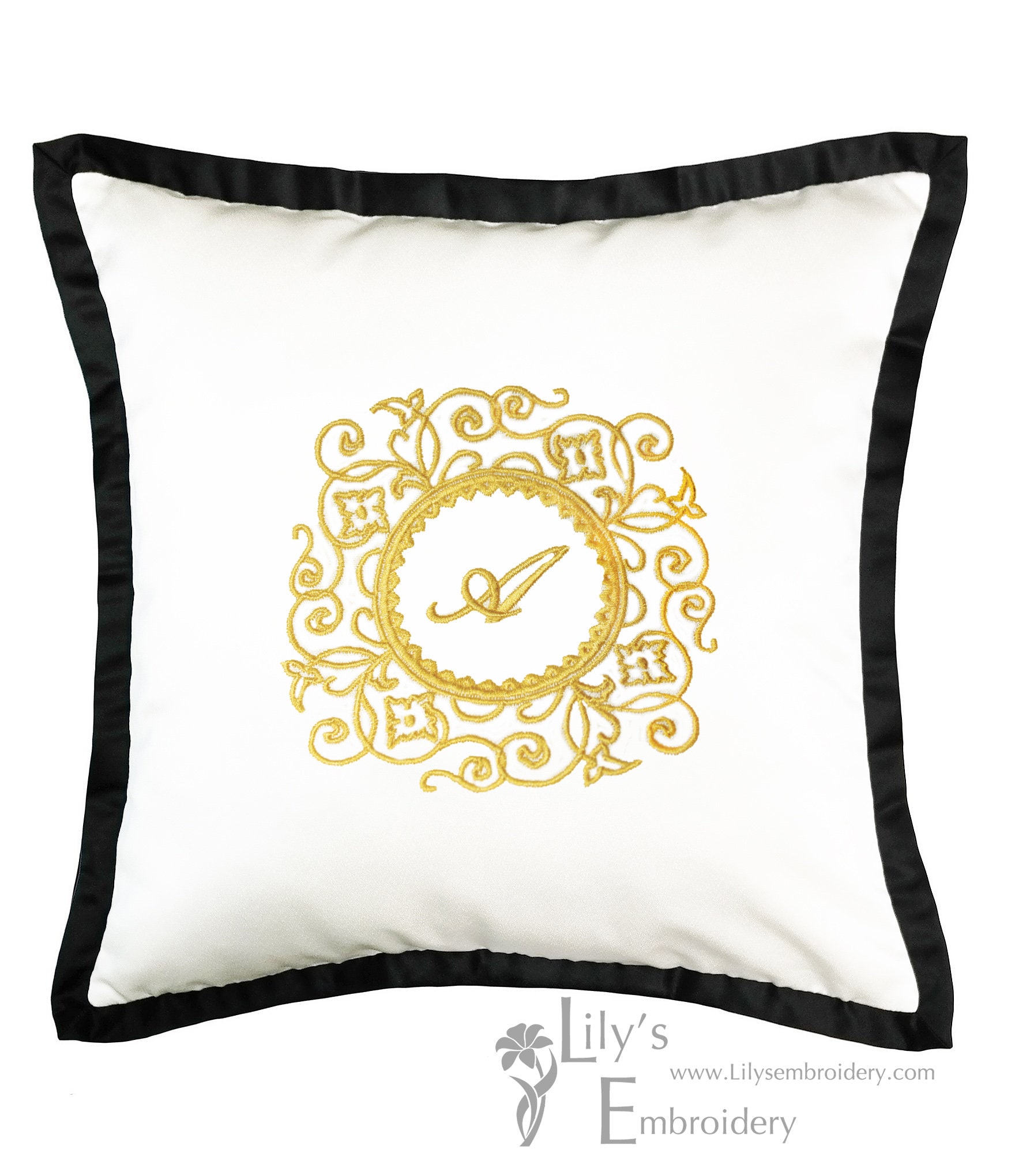 Machine Embroidery Design Monogram Frame Machine Embroidery | Etsy