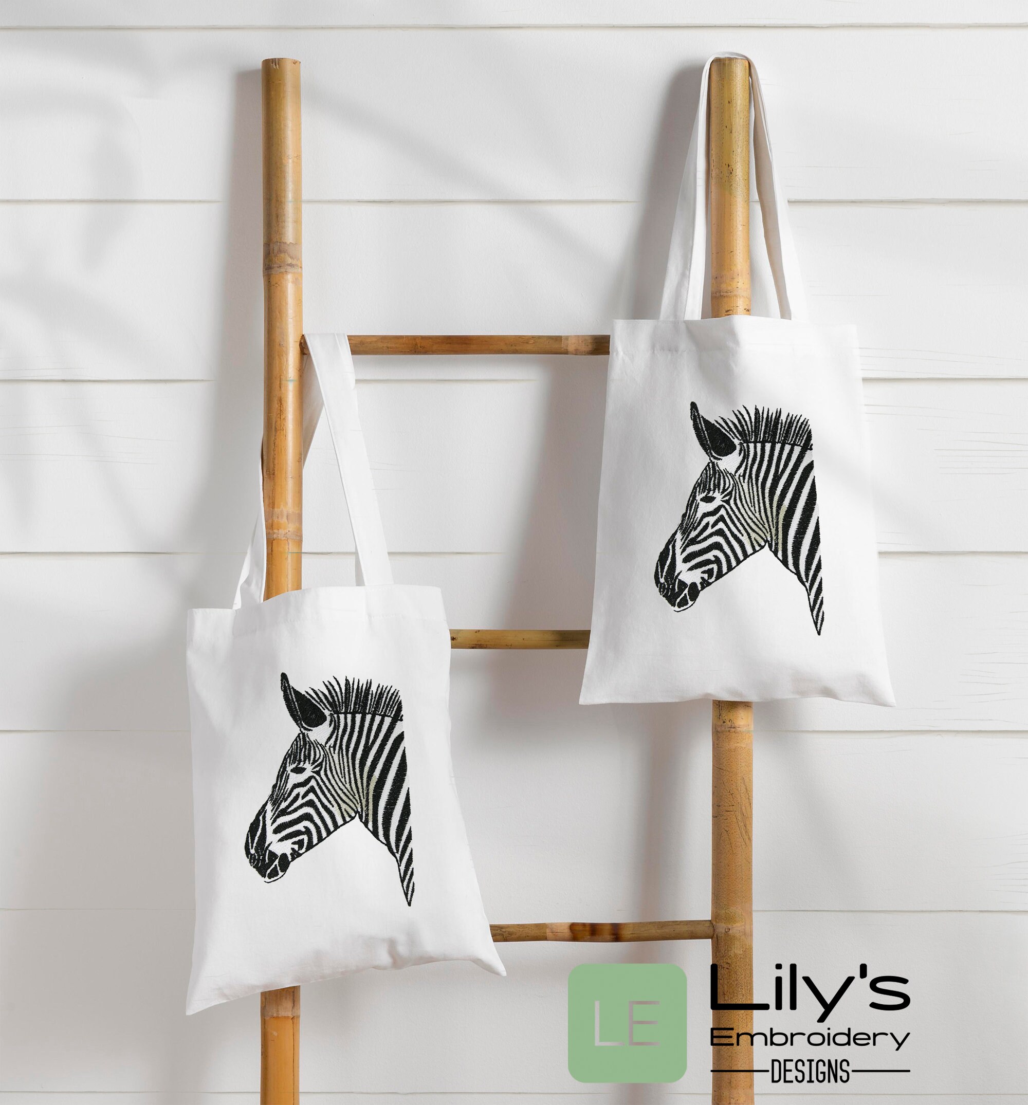 Zebra Machine Embroidery Designs - 3 Sizes by Lily's Embroidery - Etsy