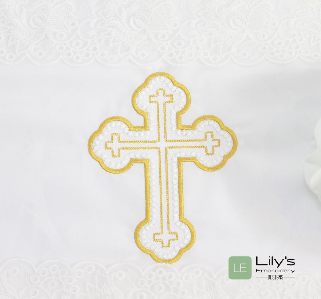 Christian Cross Machine Embroidery Designs -4 Sizes - Etsy