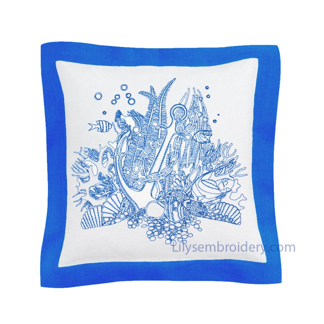 Machine Embroidery Design - Nautical Embroidery Design - Etsy