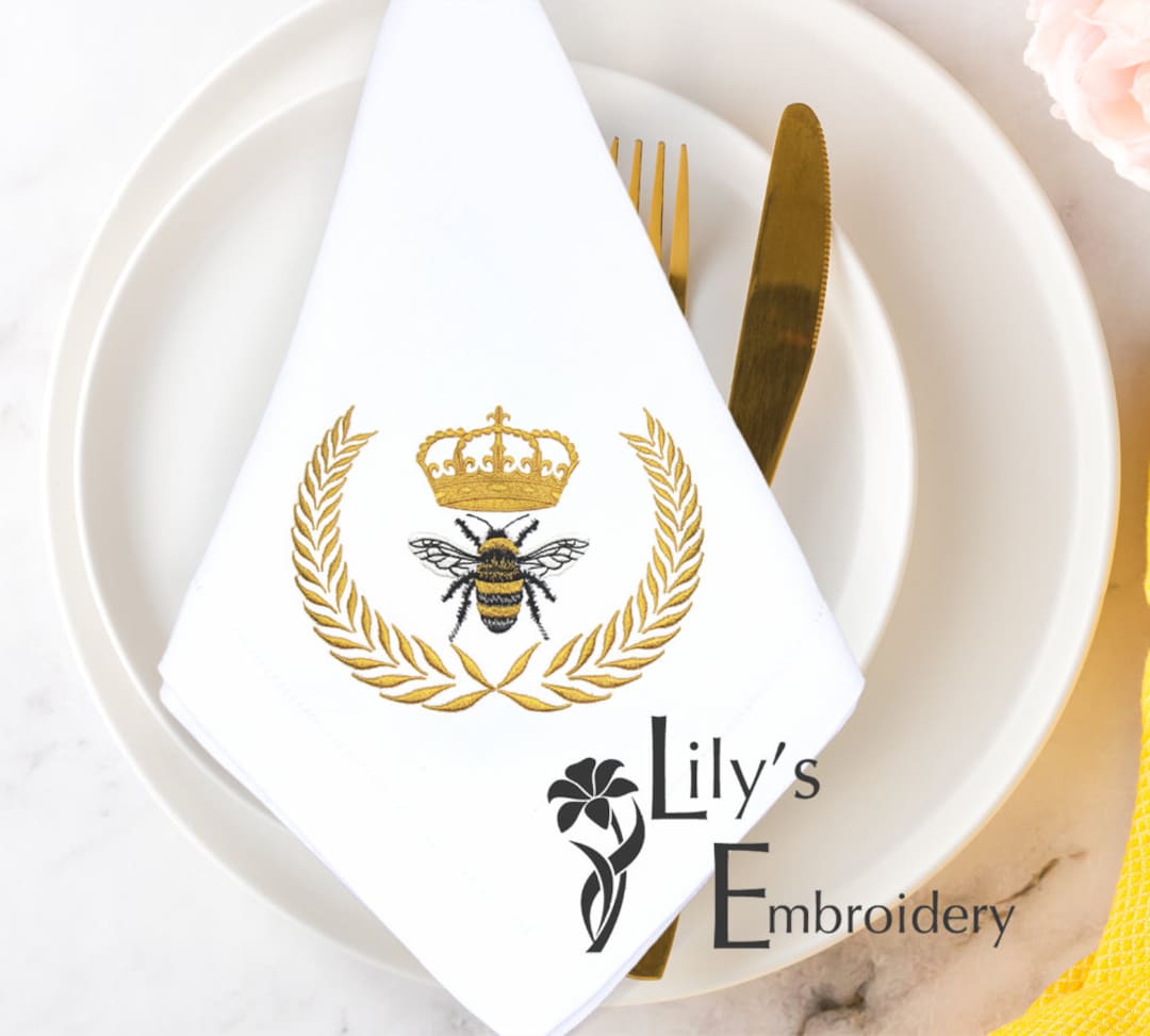 Machine Embroidery Design - Napoleonic Bee Machine Embroidery Design in ...