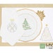 Christmas Machine Embroidery Designs | Christmas Tree Ornament & Star ...