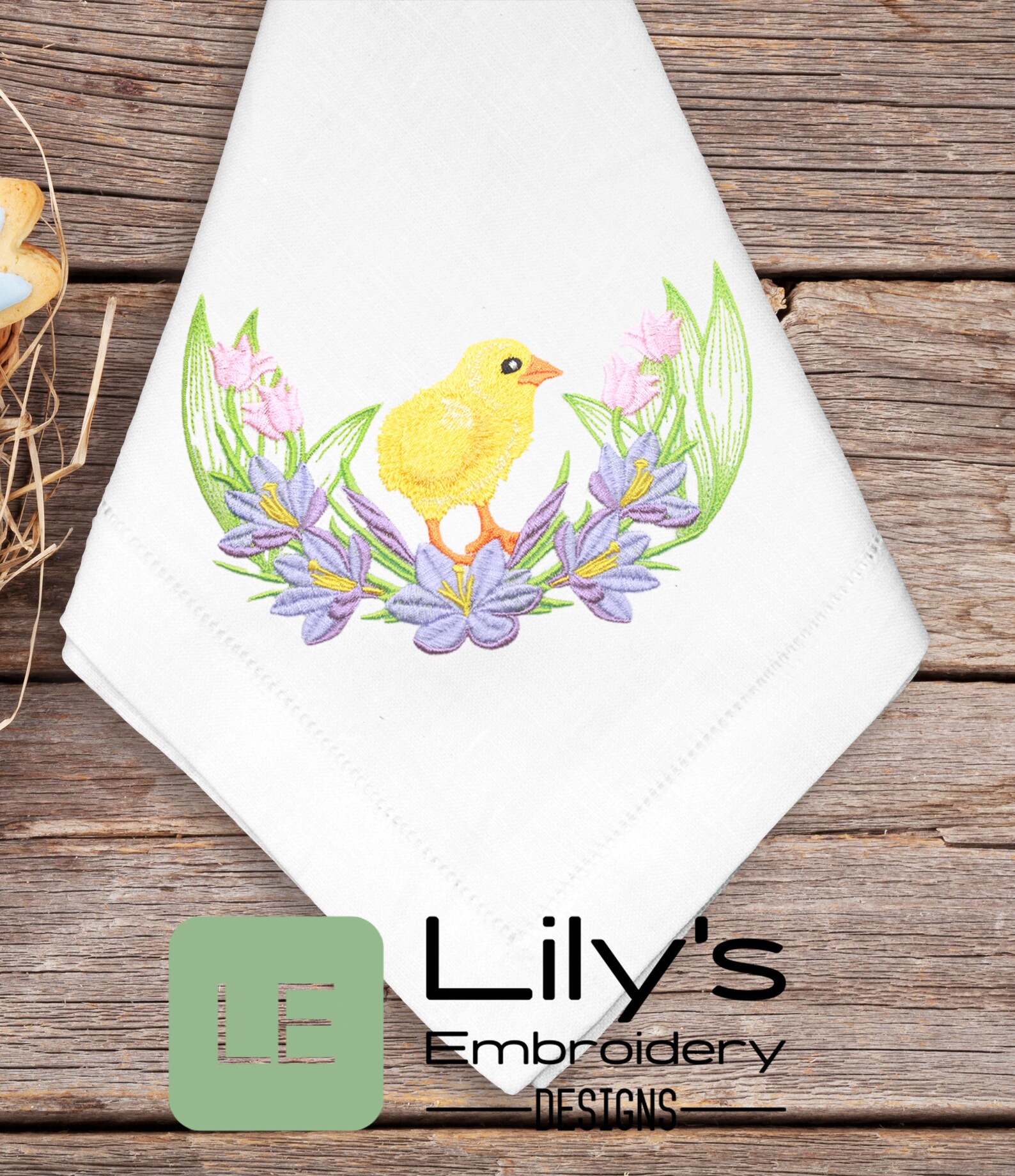 Easter Chick Machine Embroidery Design | Spring Machine Embroidery ...