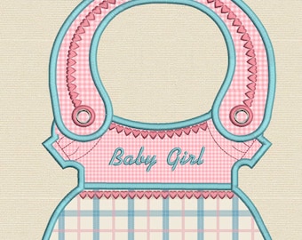 Tuxedo - Completely Made in the Hoop Baby Bib (5X 7 Hoop) Machine ...
