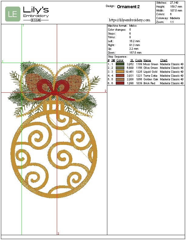 Machine Embroidery Design Christmas Ornaments Machine - Etsy