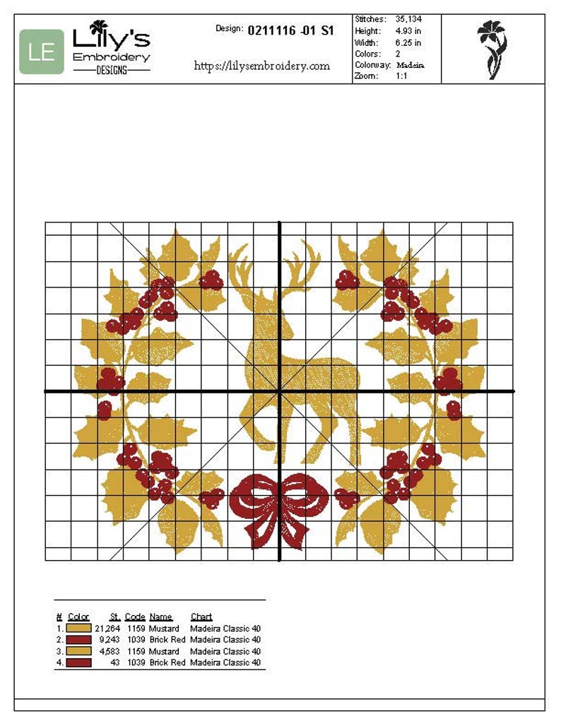 Machine Embroidery Design - 5 Christmas Machine Embroidery Designs - Etsy