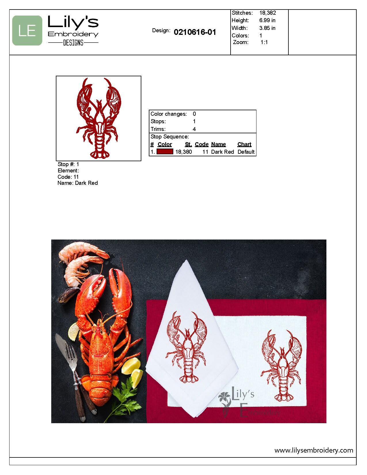 Machine Embroidery Design - Crab , Lobster and Seashell Set Machine ...