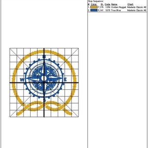 Nautical Machine Embroidery Designs - Set of 3 (3 Sizes) - Etsy