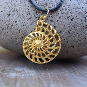 Ursula Costume Necklace, Uma Necklace, Ariel Voice, Gold Shell ...