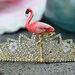 Pink Flamingo Tiara, Luau Pool Party Crown, Hawaiian Theme Birthday ...