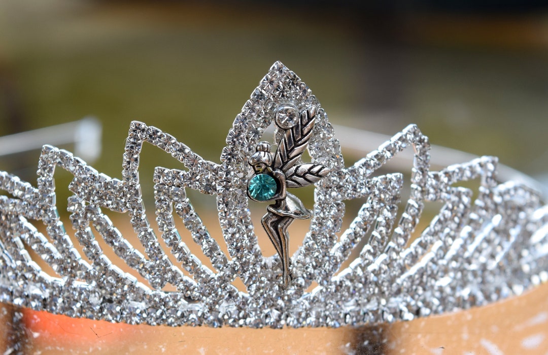 Tinkerbell Tiara, Fairy Crown, Disney Wedding Bridal or Flower Girl ...