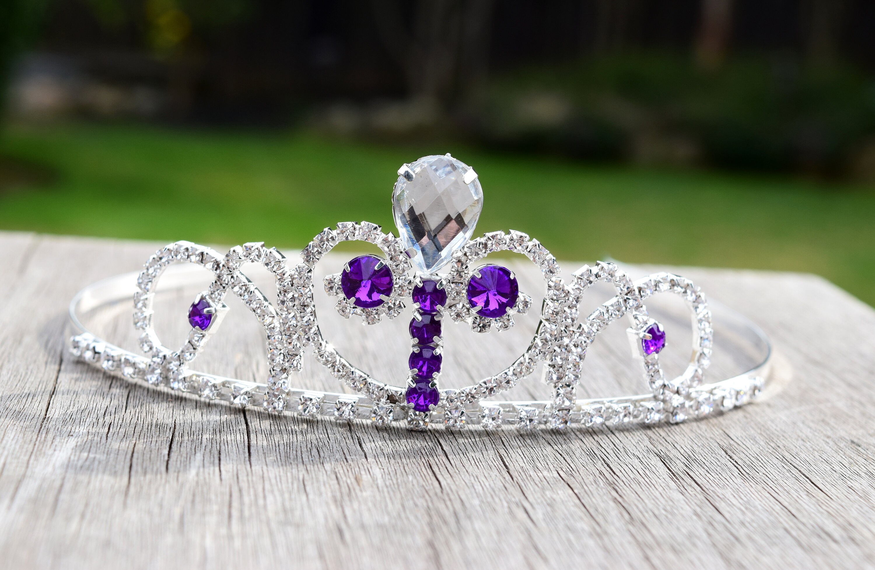Sofia Tiara, Princess Sofia Costume, Purple Clear Crystal Tiara, The ...