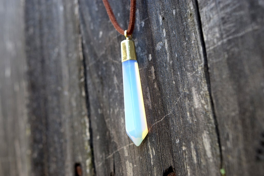 Atlantean Crystal Necklace, Men's Necklace, Atlantis Necklace ...