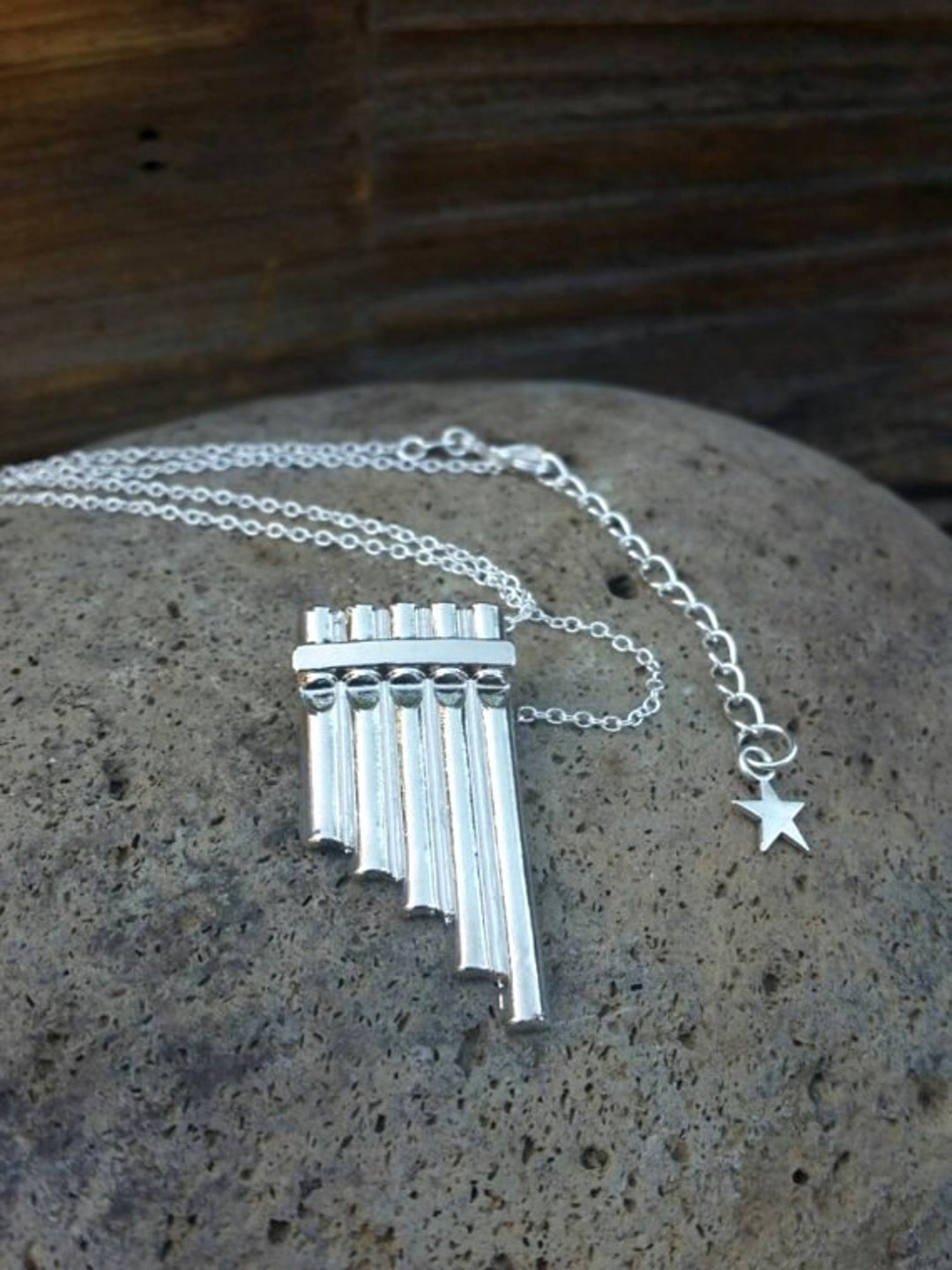 Peter Pan Flute Necklace, Pan Flute Pendant, Neverland, Peter Pan ...