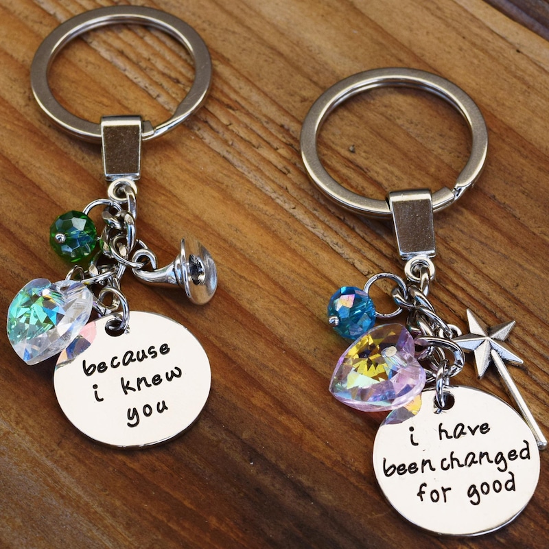 Wicked for Good Key Chain - Etsy