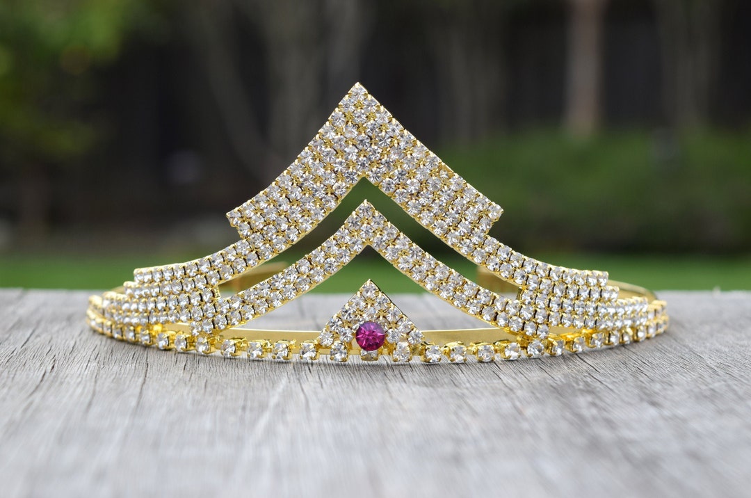 Aurora Tiara, Sleeping Beauty Cosplay Crown, Gold or Silver Princess ...