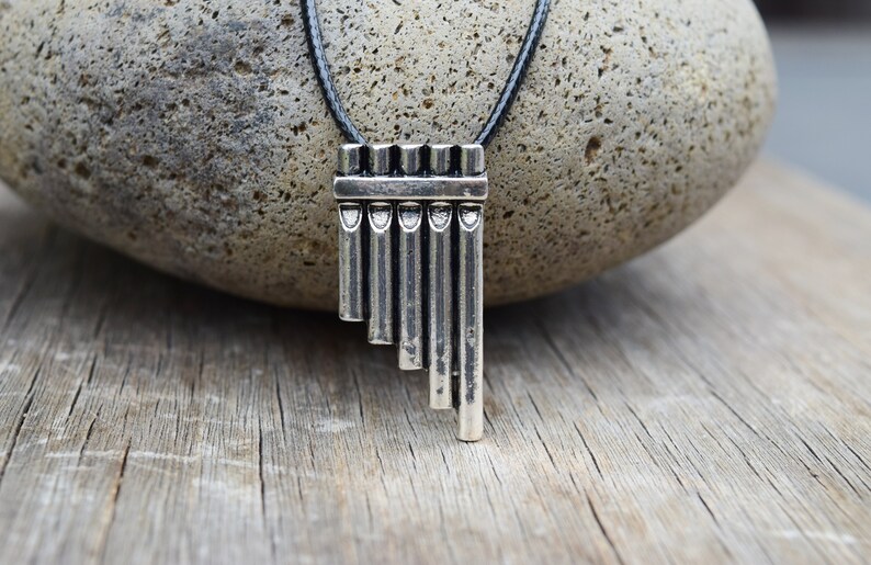 Peter Pan Flute Necklace Pan Flute Pendant Neverland Peter | Etsy