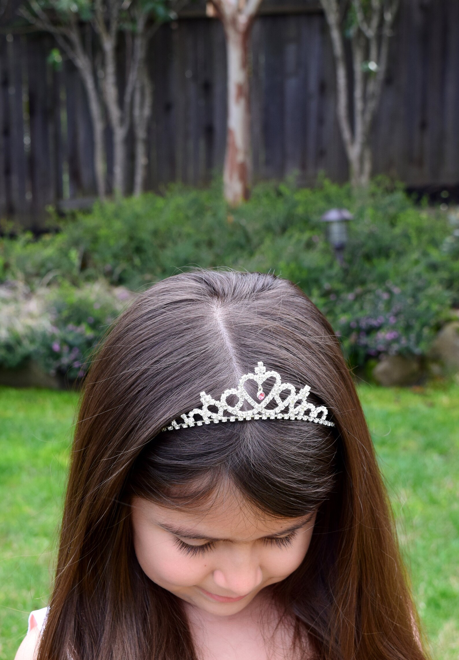Personalized Birthstone Tiara, Easter Headband, First Communion Toddler ...