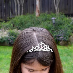 Personalized Birthstone Tiara, Easter Headband, First Communion Toddler ...