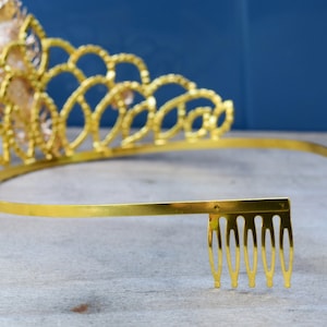 Peacock Feather Tiara, Feather Headband Crown, 1920's Costume Hair ...