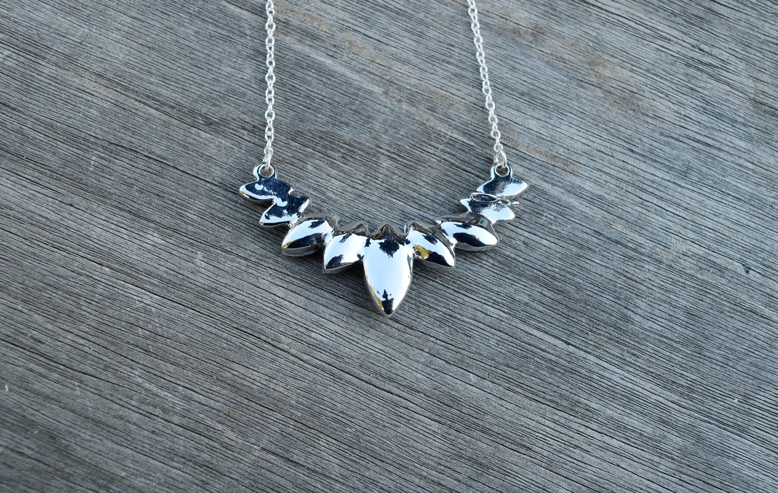 Ice Queen Necklace, Turquoise Blue Marquise Rhinestone Frozen Icicle ...
