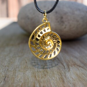 Ursula Costume Necklace, Uma Necklace, Ariel Voice, Gold Shell ...